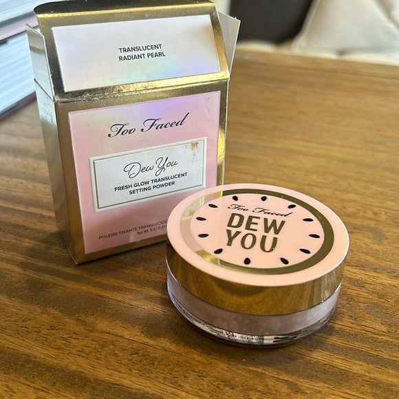Too Faced | Makeup | Too Faced Dew You Setting Powder | Poshmark